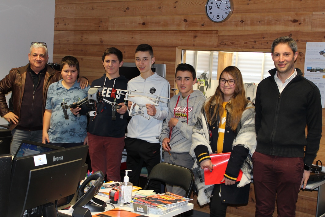 Visite de la société CAELIVISION par le LPR Sainte Elisabeth de Saint ...